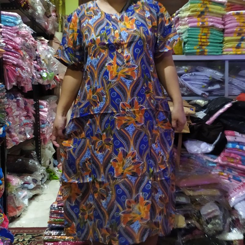 Jual Batik kencana ungu 08 | Shopee Indonesia