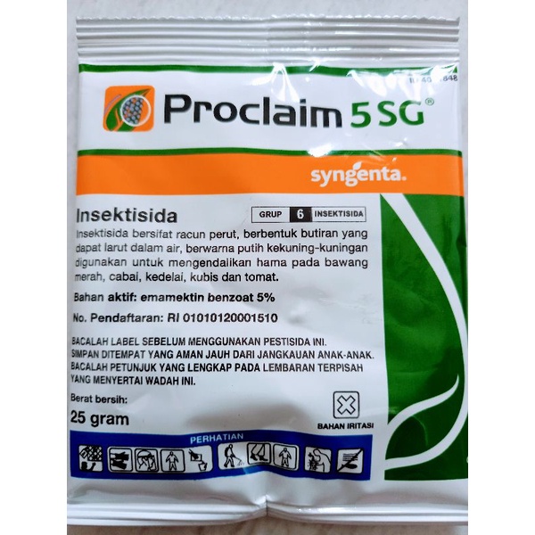Jual insektisida proclaim 5 sg racun serangga ampuh | Shopee Indonesia