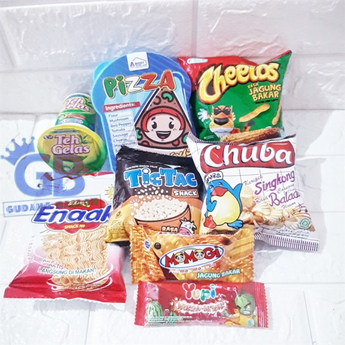 Jual Paket Snack Ultah Anak #3/ Souvenir Ulang Tahun / Paket Birthday ...