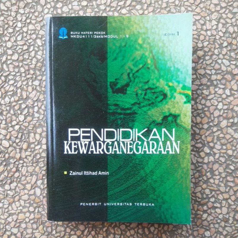 Jual Buku Pendidikan Kewarganegaraan Edisi 1 Zainul Ittihad Amin