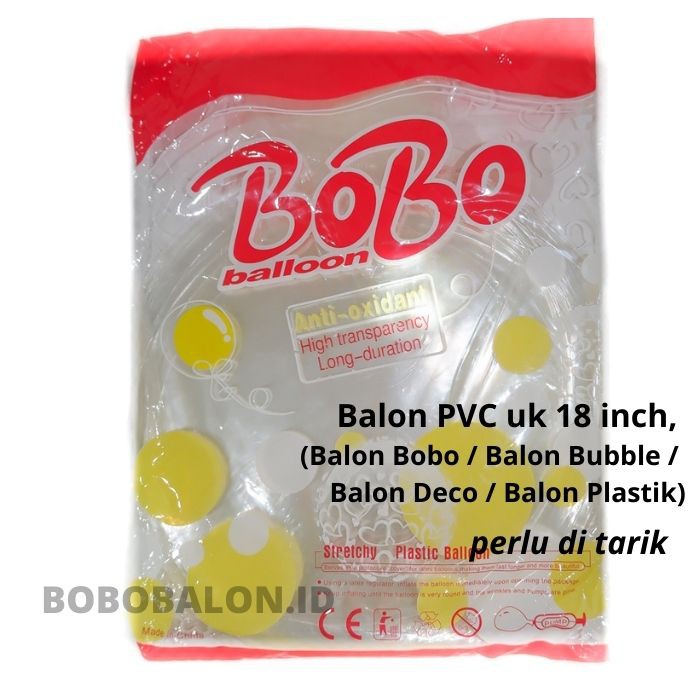 Jual Balon Bobo / Balon PVC / Balon Plastik uk. 18 inch - 18 inch ...