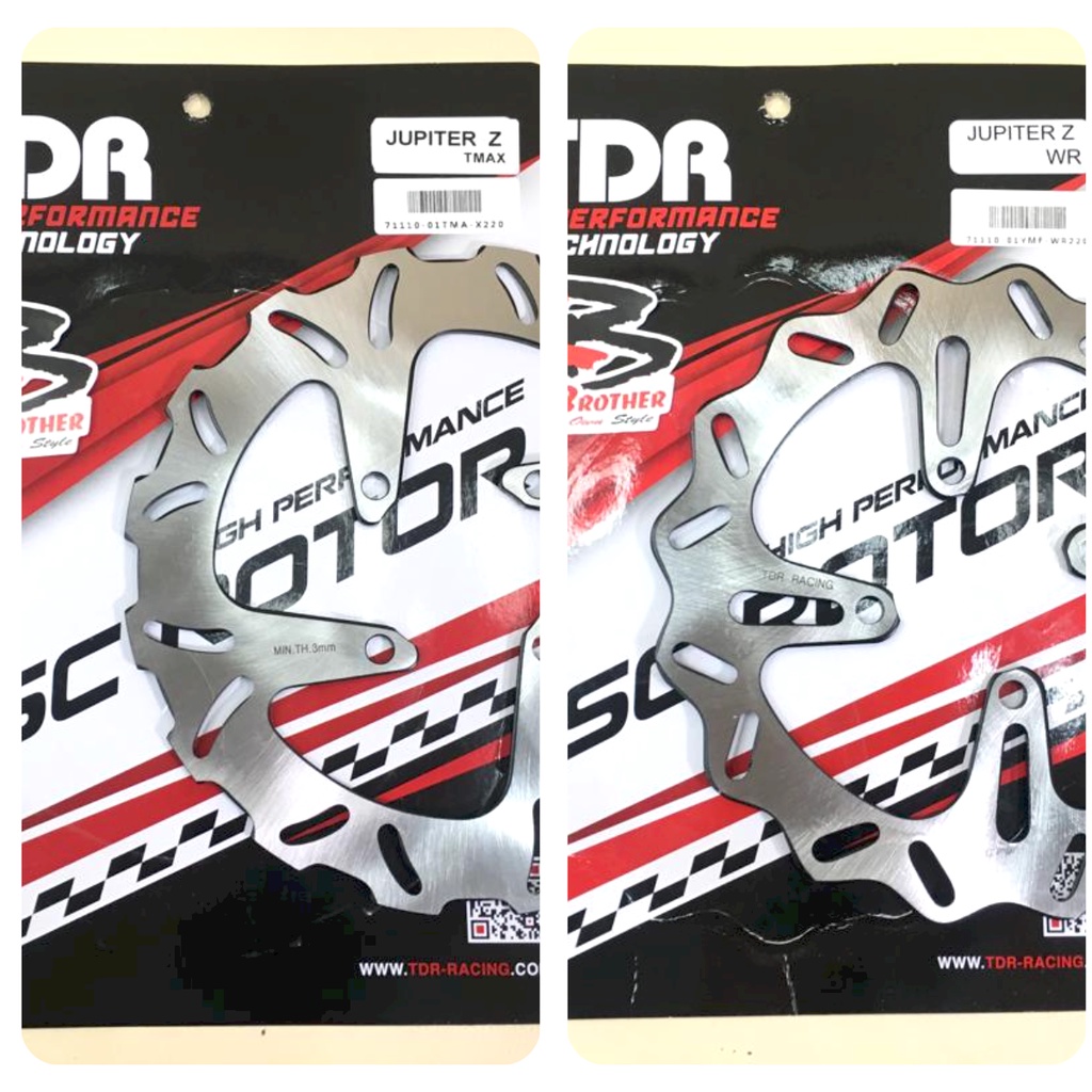 Jual Disc Brake Piringan Cakram Front Depan TDR MX 135 F1ZR F1 ZR ...