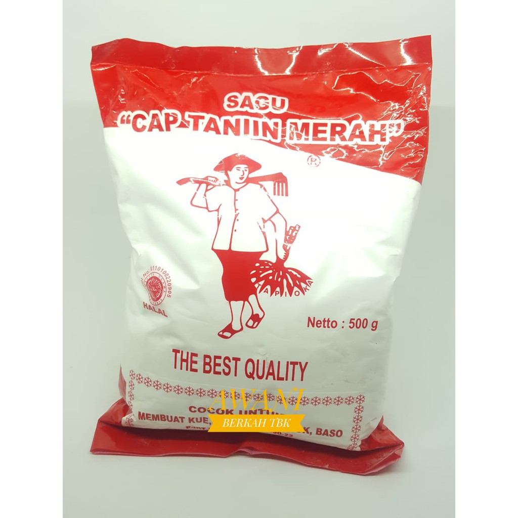 Jual Tepung sagu tani cap taniin merah 500gr | Shopee Indonesia