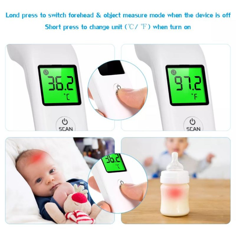 Jual Termometer Infra Red Non Kontak Thermometer Infra Merah Termo Gun ...