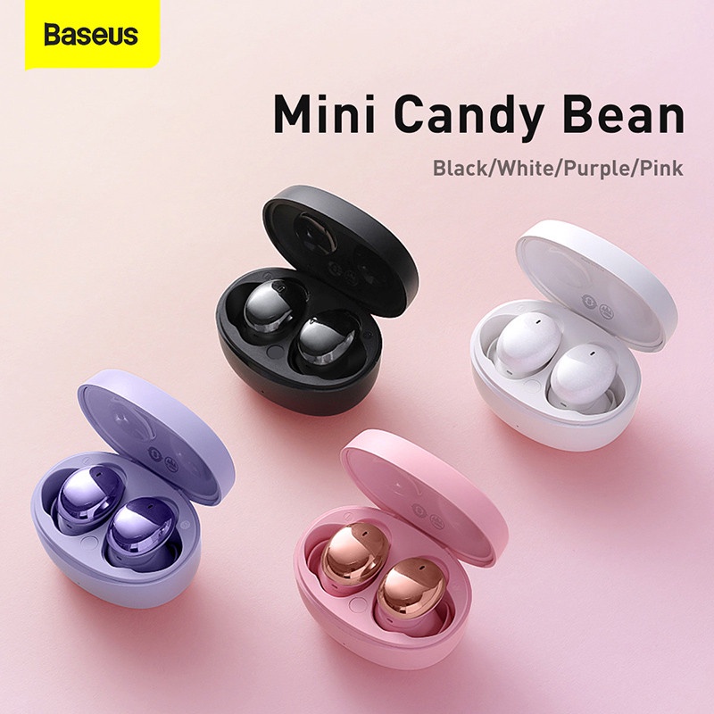 Jual BASEUS TRUE WIRELESS BLUETOOTH EARPHONE MINI EARBUDS TWS BOWIE E2 ...