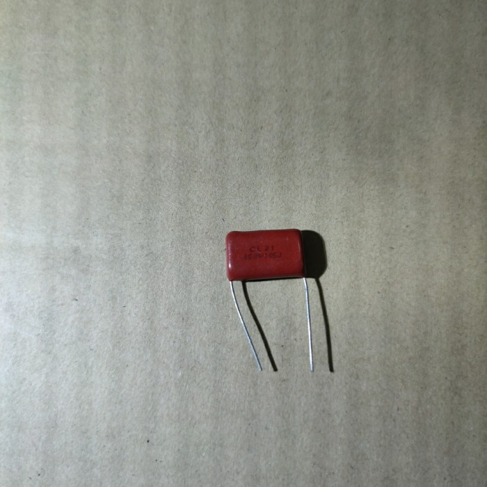 Jual Capasitor Milar 105j 400v / Cap Milar 105j 400v / Milar 105 J 400 ...