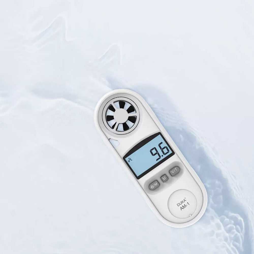 Jual Alat Pengukur Kecepatan Angin Digital Anemometer AM-1 Wind Speed ...