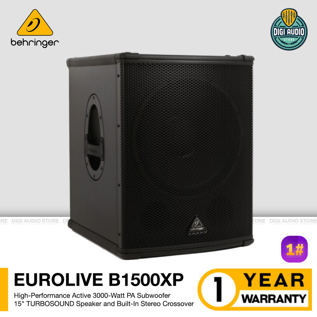 Jual Speaker Subwoofer 15 inch Aktif Sound System Behringer Eurolive ...