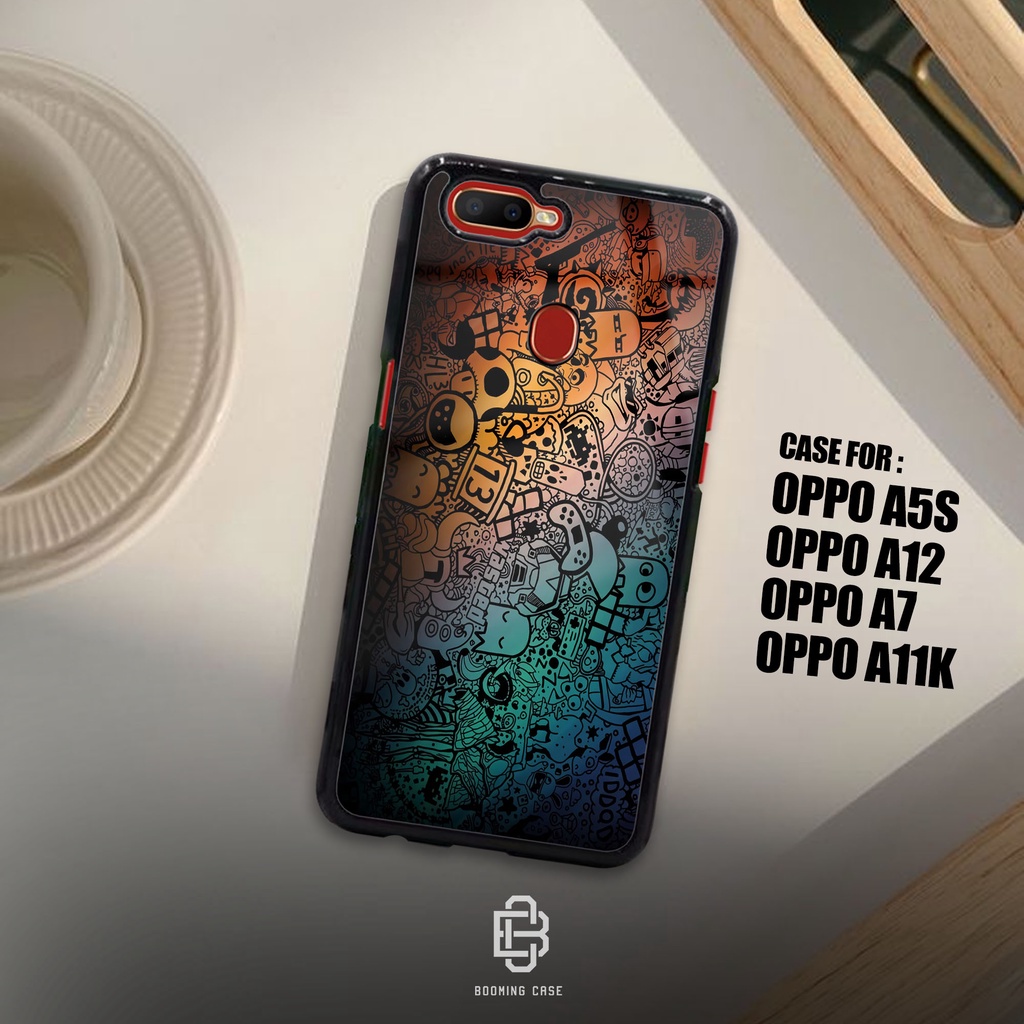 Jual Casing Glossy Kilau Oppo A5S / A7 / A12 / A11K Hardcase 2D Glossy ...