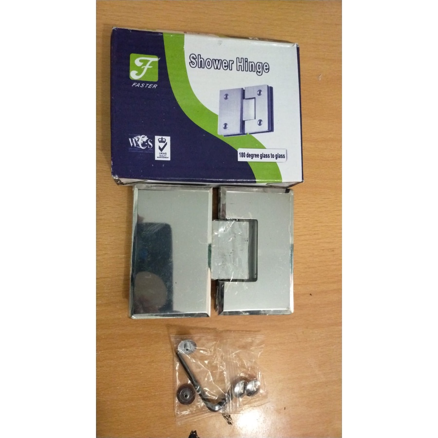 Jual Engsel Shower Kaca ke Kaca 180 derajat | Shopee Indonesia