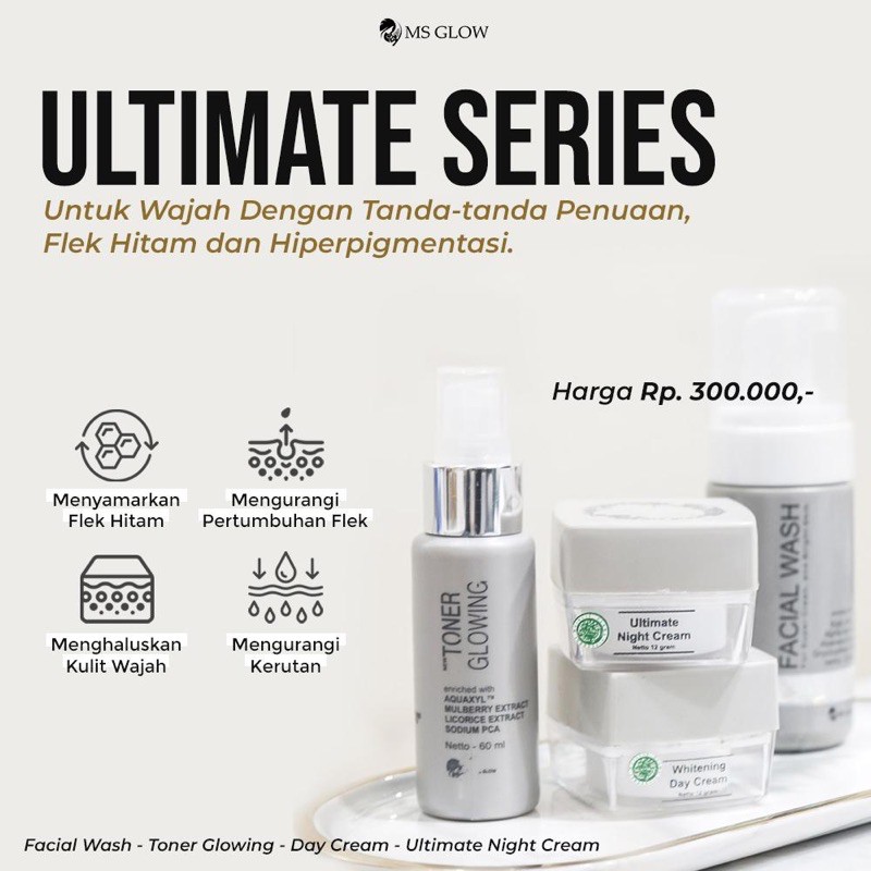 Jual PAKET ULTIMATE MS GLOW | Shopee Indonesia