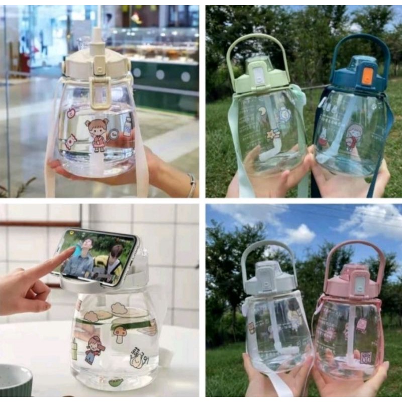 Jual botol minum anak + holder HP | Shopee Indonesia