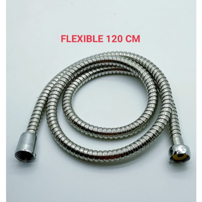 Jual FLEXIBLE STAINLESS 1,2 M JET SHOWER & HAND SHOWER | Shopee Indonesia