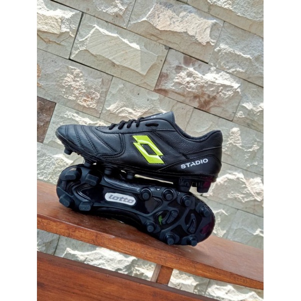 Jual sepatu sepak bola lotto new orsport | full kulit | Shopee Indonesia
