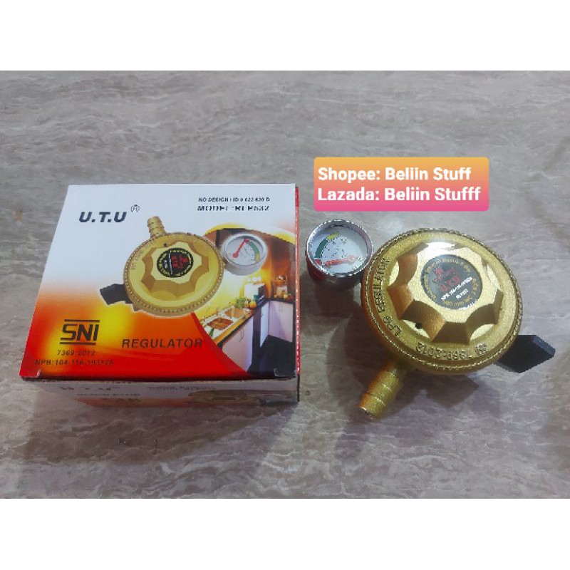 Jual Regulator Tekanan Rendah Merek UTU tipe RLP-532/ Kepala Gas ...