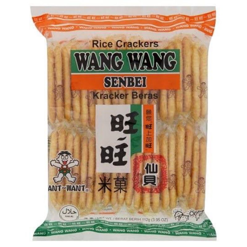 Jual Want Want Shelly Senbei Crackers Biskuit Wang Wang Rice Cracker ...