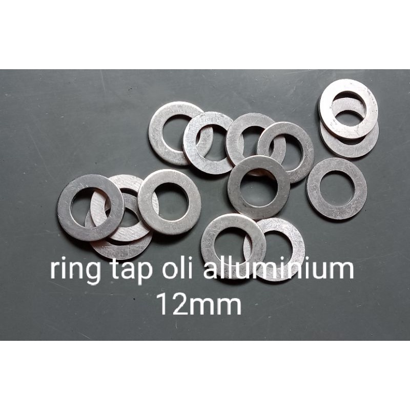 Jual ring oli mesin alluminium 12mm standar harga 1 pcs | Shopee Indonesia