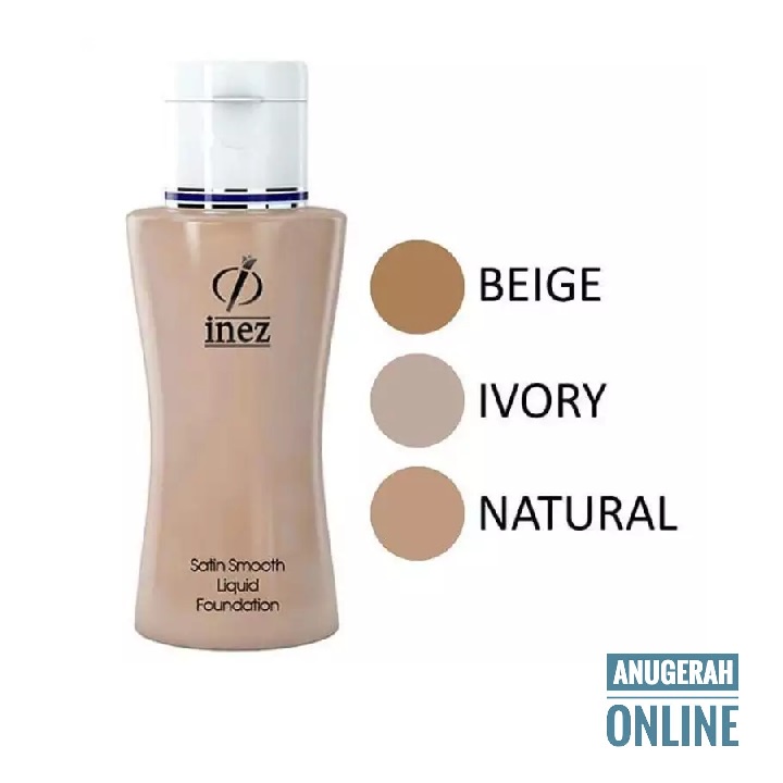 Jual Inez Satin Smooth Liquid Foundation 35 ml | Shopee Indonesia