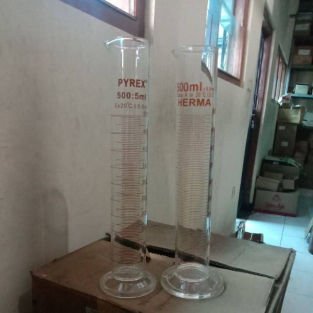 Jual Gelas Ukur 500 ML / Measuring Cylinder | Shopee Indonesia