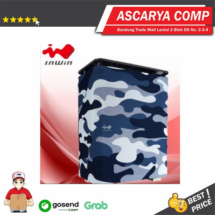 Jual InWin ALICE Grey Top Monogram Cloth - Mid Tower ATX Gaming Case ...