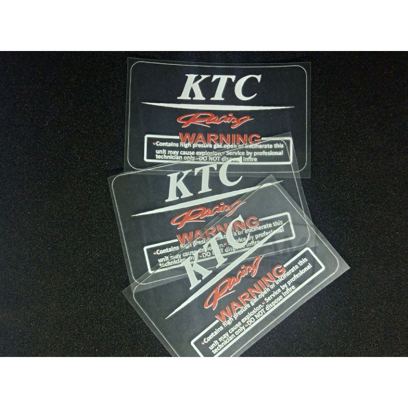 Jual Stiker shock tabung KTC sticker skok tabung KTC | Shopee Indonesia