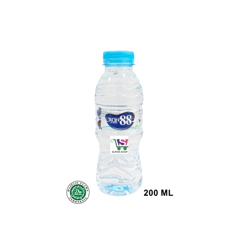 Jual Ron88 / Ron 88 Air Mineral Botol Mini 200 ML ECERAN | Shopee Indonesia