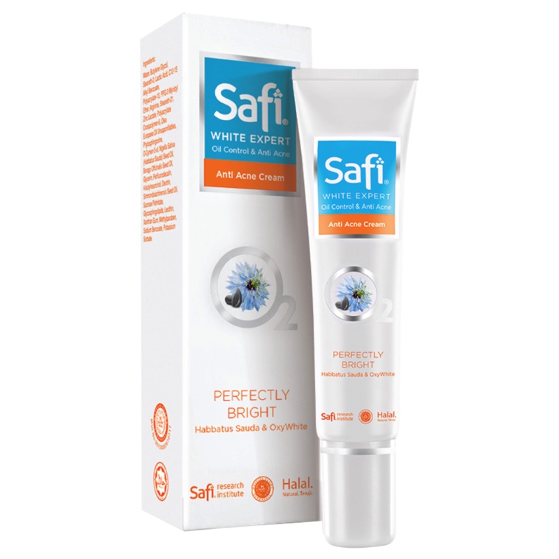 Jual Safi White Expert Anti Acne Cream 15g | Shopee Indonesia
