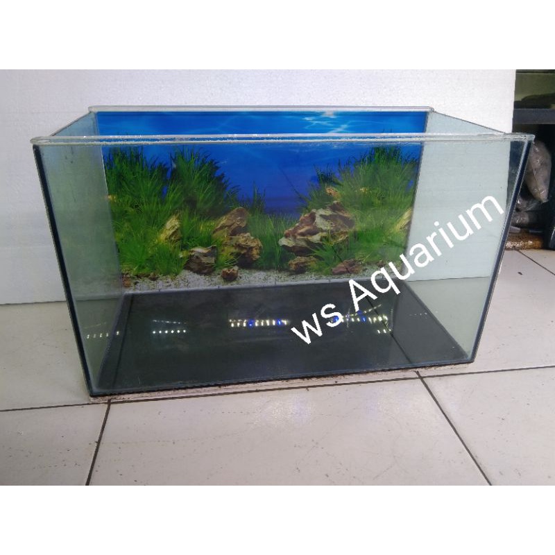 Jual Aquarium kaca p20/ p30/p40/p50/p60/akuarium kaca/akuarium skat ...