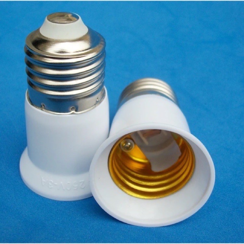 Jual fitting fiting vitting viting sambung E27 panjang 6,5cm sambungan ...