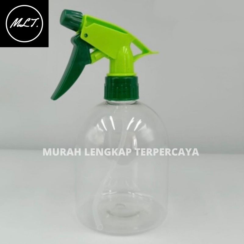 Jual BOTOL SPRAY TRIGGER 500 ML OVAL / BOTOL TRIGER SPRAY 500ML OVAL ...