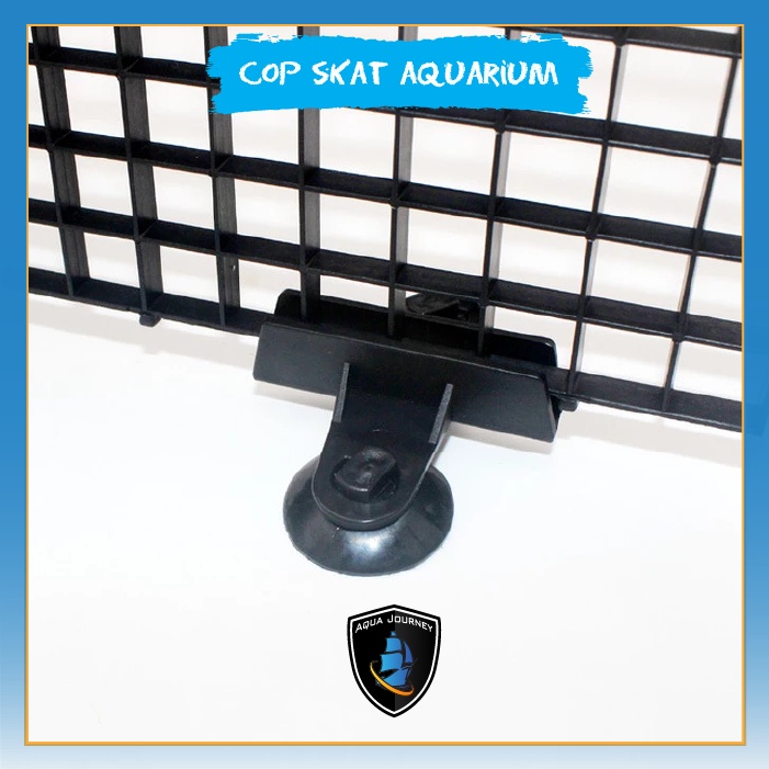 Jual Cup Sekat Partisi Aquarium Divider Partition Pembatas Kaca Hitam ...
