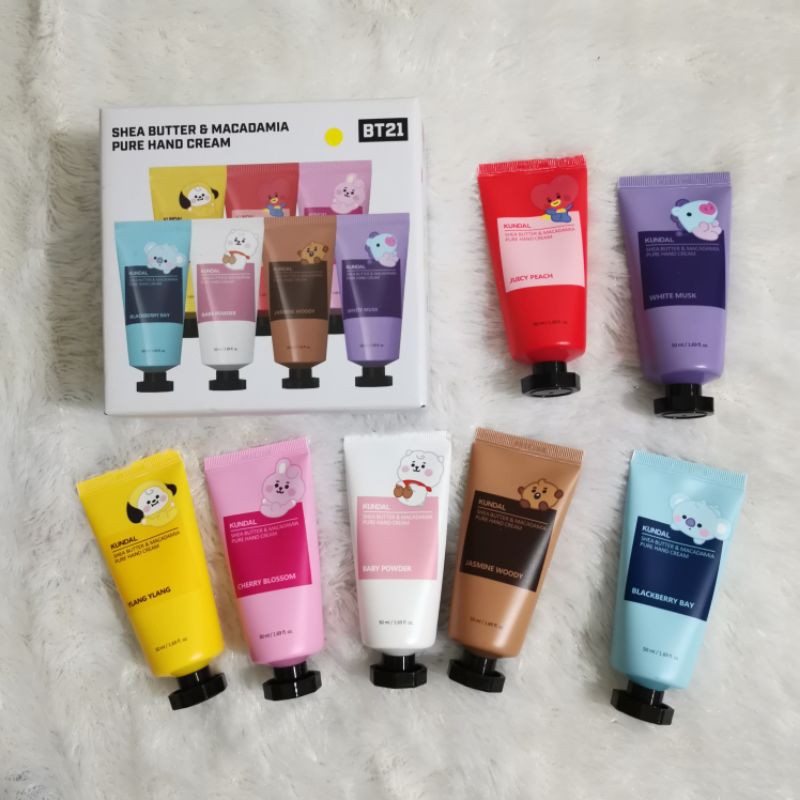Jual READY STOCK [SHARING] ORIGINAL KUNDAL BT21 HAND CREAM - OFFICIAL ...