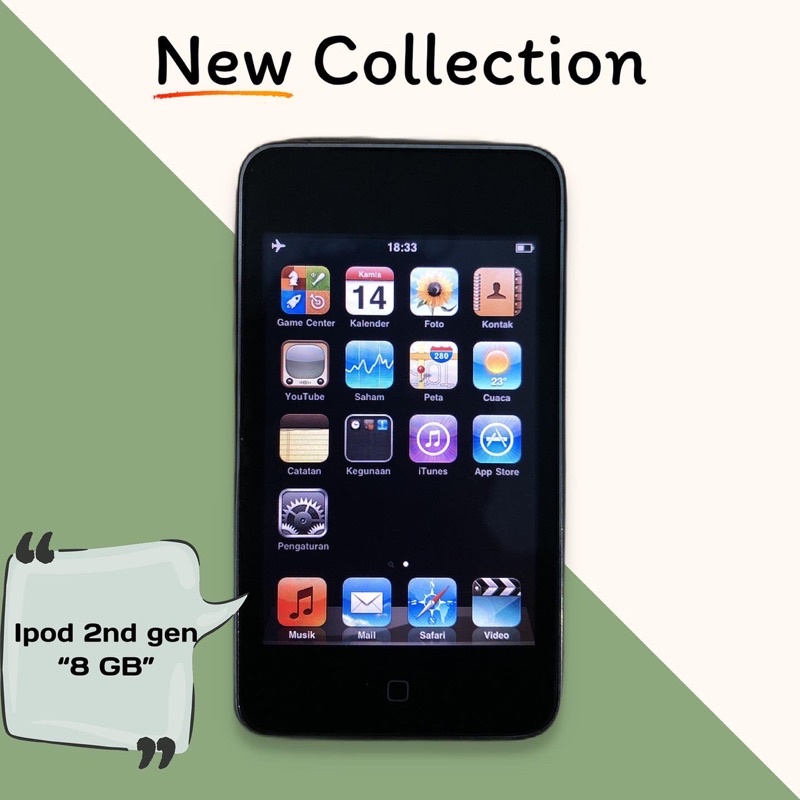 Jual Ipod Touch 2nd Gen | Shopee Indonesia