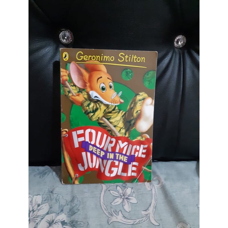 Jual Geronimo stilton four mice deep in the jungle | Shopee Indonesia