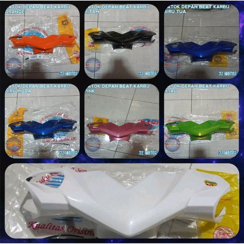 Jual Batok Totok Depan Honda Beat Karbu Lama Old KVY Hitam Putih Merah ...