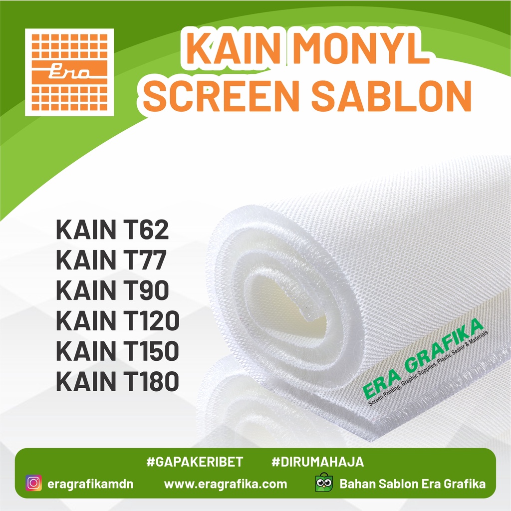 Jual KAIN SCREEN/SARING SABLON "MONYL" LEBAR 156CM | Shopee Indonesia