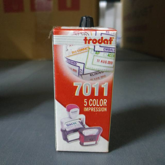 Jual Tinta stempel trodat 7011 25ml | Shopee Indonesia