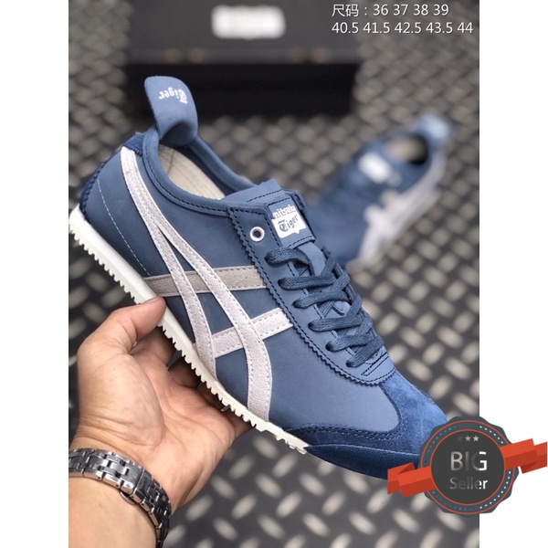 Jual Sepatu Onitsuka Tiger Mexico 66 Blue White | Shopee Indonesia