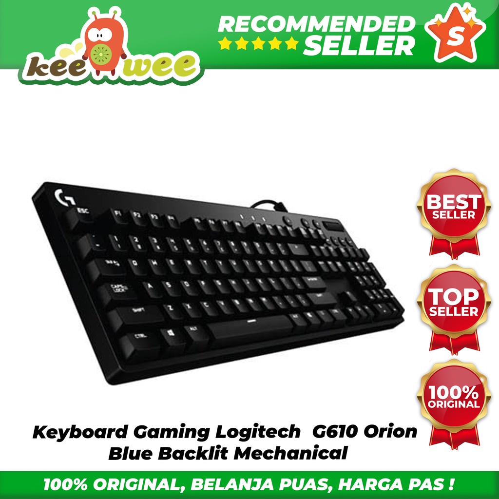 Jual Keyboard Gaming Logitech G610 Orion Blue Backlit Mechanical ...