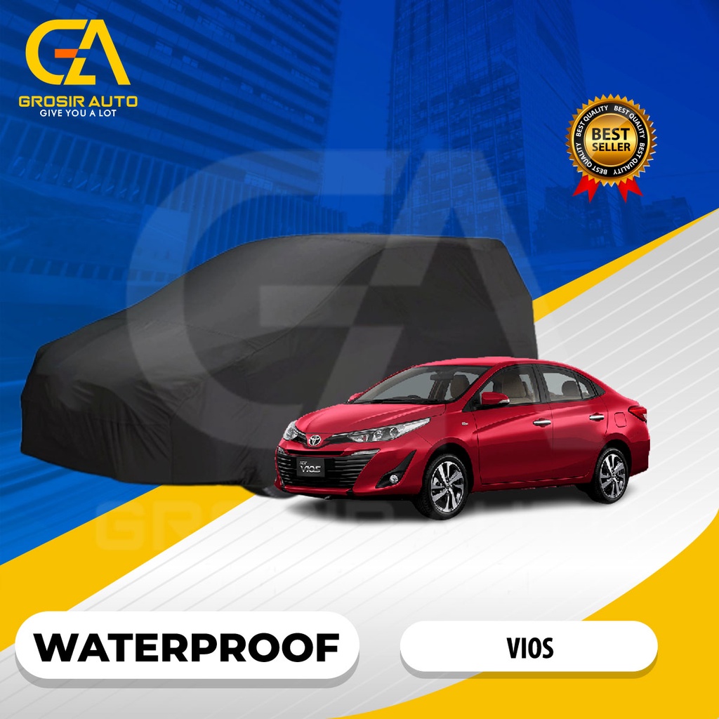 Jual Sarung Body Cover Mobil Hitam /Sarung Penutup Mobil VIOS ...