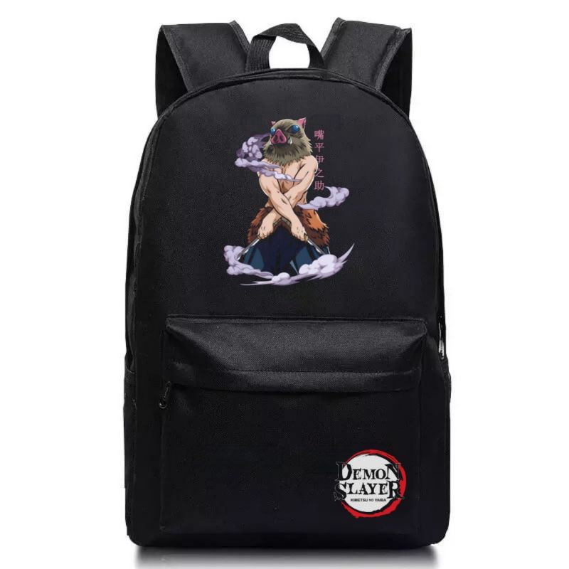 Jual tas anime backpack INOSUKE demon slayer ada slot laptopnya bisa ...