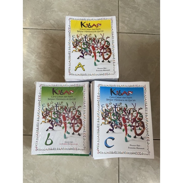 Jual kibar cara cepat dan fasih belajar membaca al quran 3 jilid | Shopee Indonesia