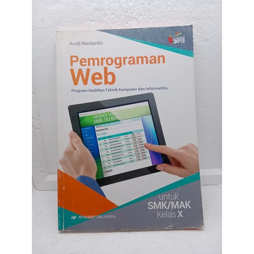 Jual BUKU PEMROGRAMAN WEB BIDANG KEAHLIAN TIK UNTUK SMK KELAS X L13 ...