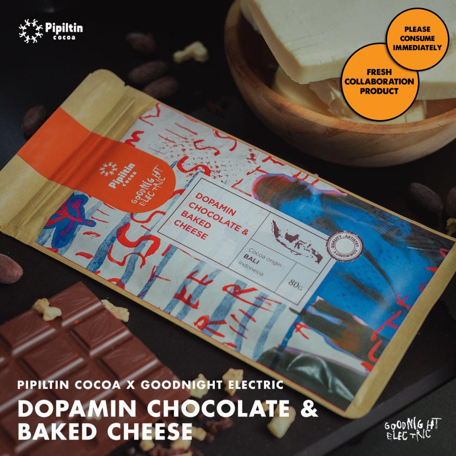 Jual Pipiltin Cocoa X Goodnight Electric Dopamin Chocolate & Baked ...