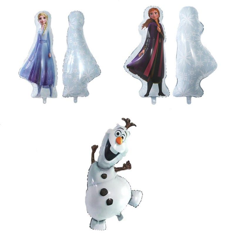 Jual Balon Foil Frozen 2 Princess Elsa Anna Olaf Jumbo / Balon Frozen ...