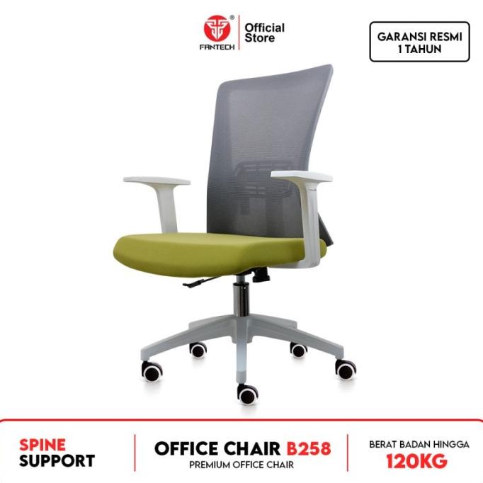 Jual Fantech Kursi Kerja Kantor OCB258 / OC-B258 Premium Office Chair ...