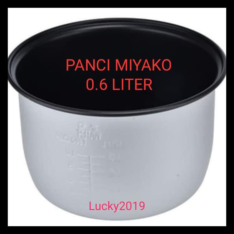 Jual Panci Rice Cooker Miyako 0.6 Liter / Inner Pot Miyako 0.6L 606A ...