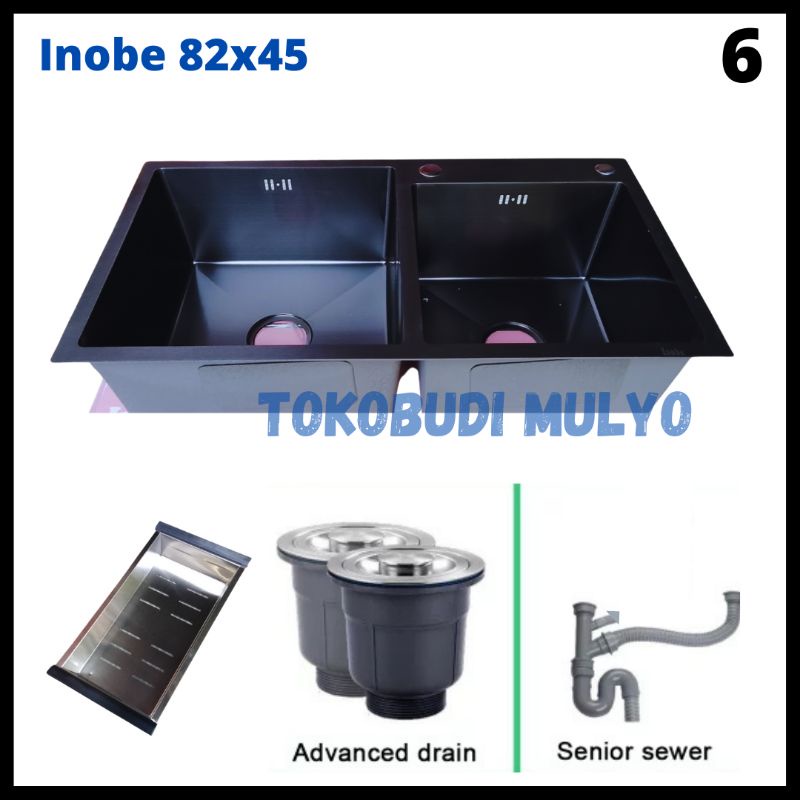 Jual SALE!!!! KITCHEN SINK THSINK/ISAN/INOBE BLACK | Shopee Indonesia