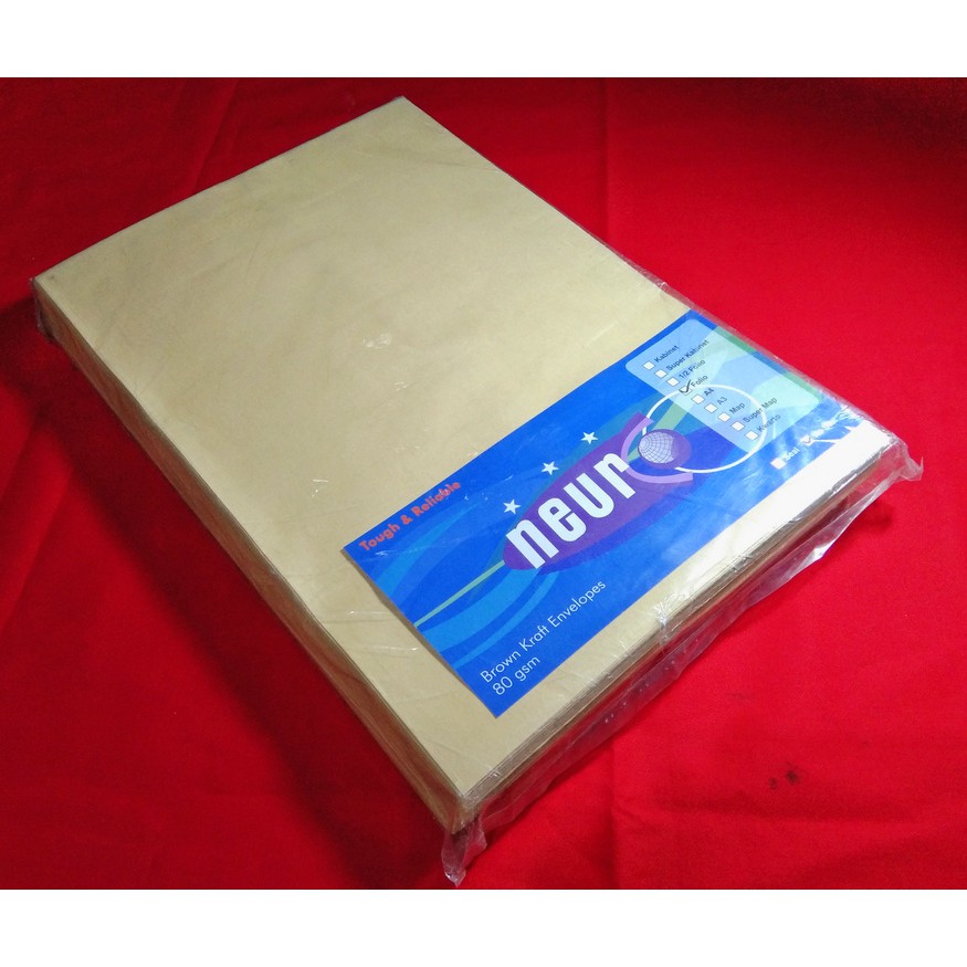 Jual Neuro Amplop Coklat Folio ( IRRA STORE ) | Shopee Indonesia
