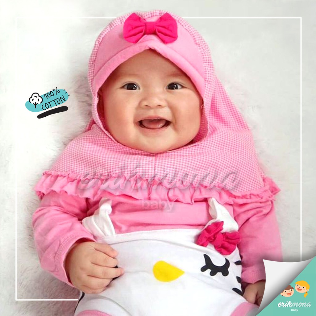 Jual Ermon Baby - Jumper Bayi Perempuan Jumper Baby Cewek Lucu Hijab ...